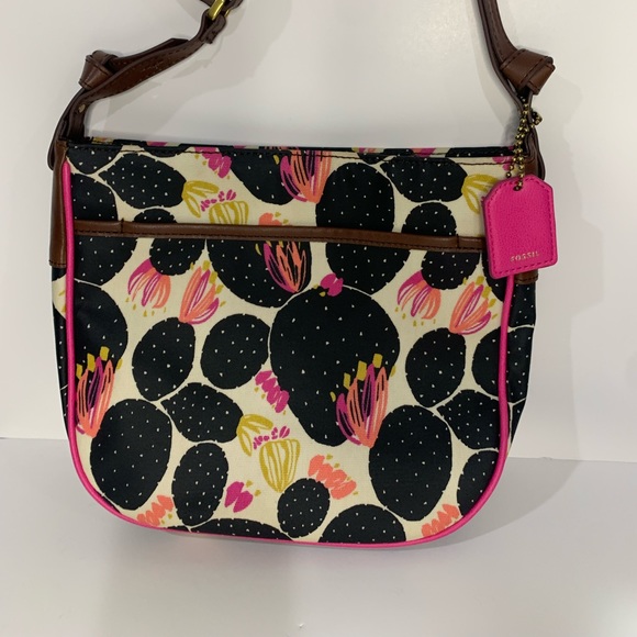 Fossil | Bags | Fossil Multi Color Crossbody Bag | Poshmark